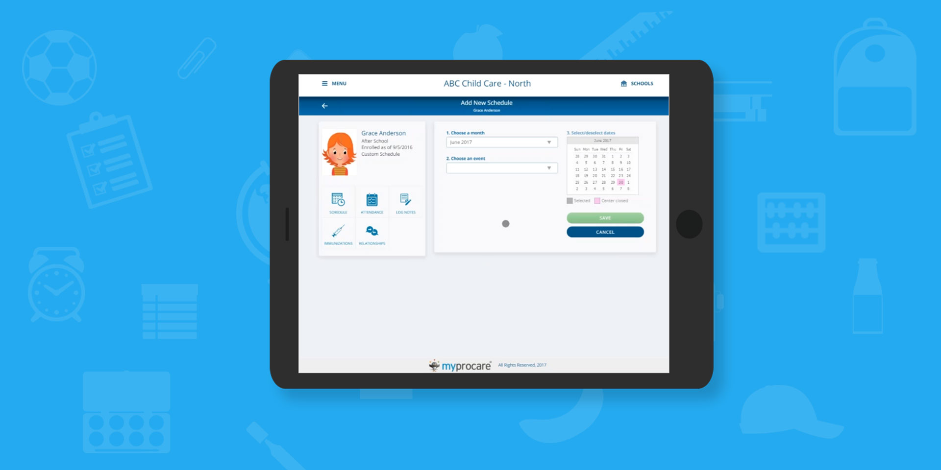 NEW! MyProcare® Parent Scheduler | Procare Software